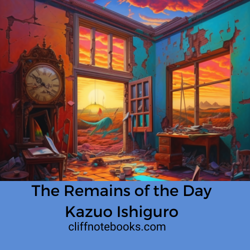 The Remains of the Day | Kazuo Ishiguro | Cliff Note Books ...